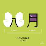 Chineasy Blog | For Beginners: Chinese Words for the Months July to ...
